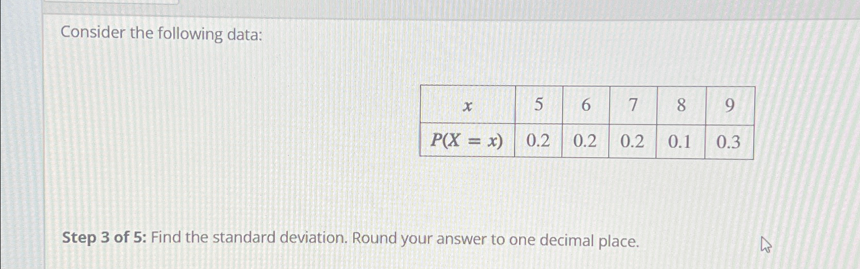 Solved Consider the following | Chegg.com
