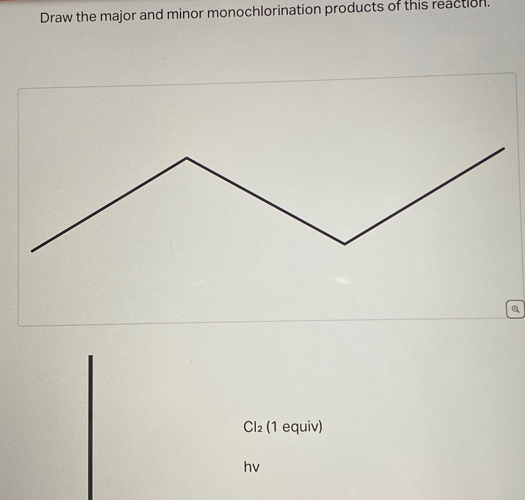 Solved Draw the major and minor monochlorination products of | Chegg.com