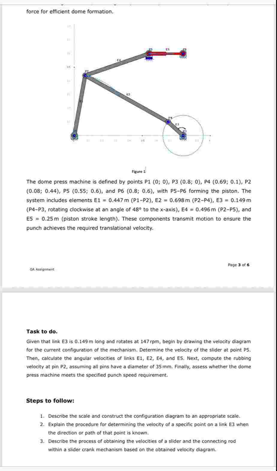 Solved Introduction: The dome press machineThe dome press | Chegg.com
