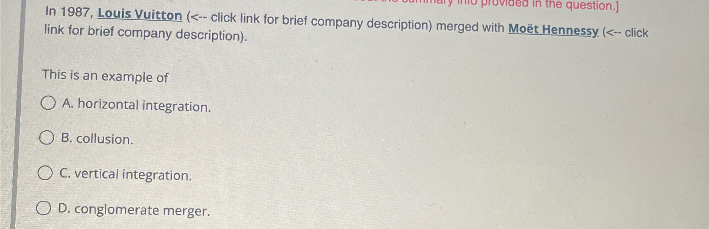 Solved In 1987, ﻿Louis Vuitton