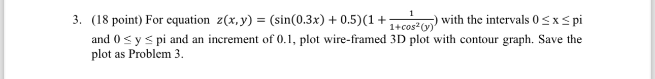 Solved Use function in matlabFor equation | Chegg.com