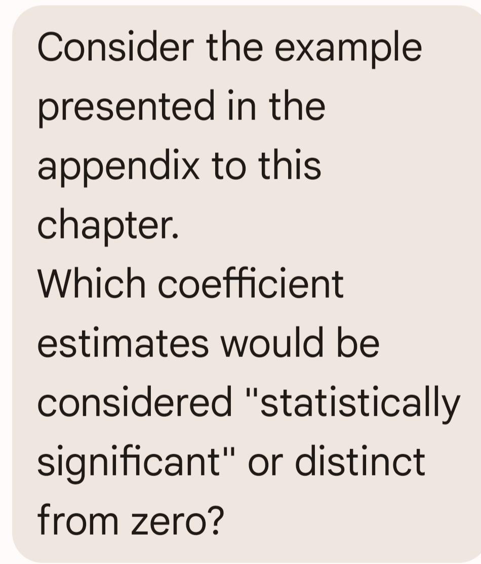 Solved Consider the example presented in the appendix to | Chegg.com