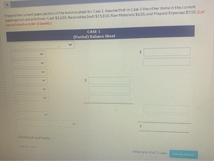 Solved (c) Prepare an income statement for Case 1. CASE 1 | Chegg.com