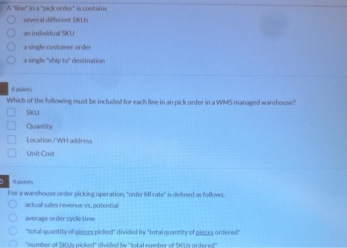 Solved What action initiates the start of the outbound | Chegg.com