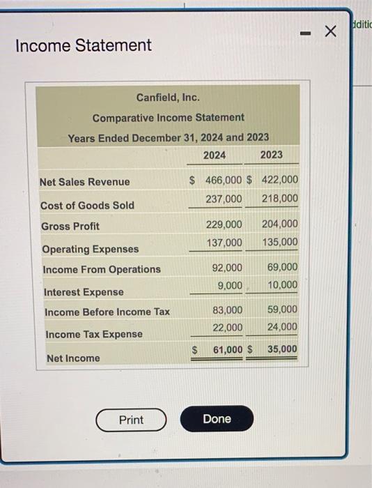 Solved Requirement 1c. Compute the times-interest-earned | Chegg.com