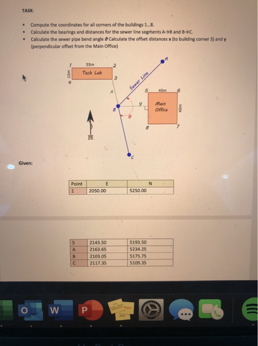 Solved TASK: Compute the coordinates for all corners of the | Chegg.com