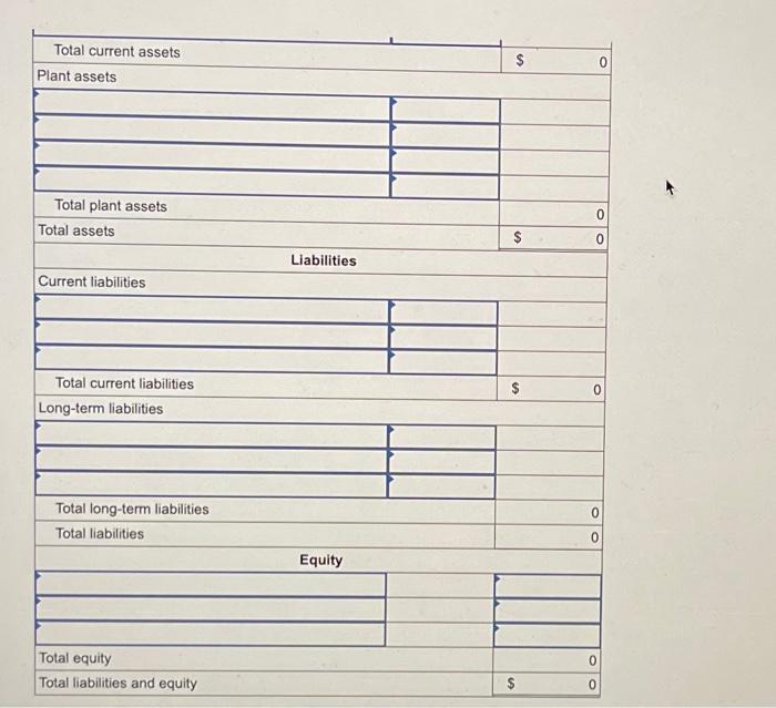Solved Adams Company reports the following balance sheet | Chegg.com
