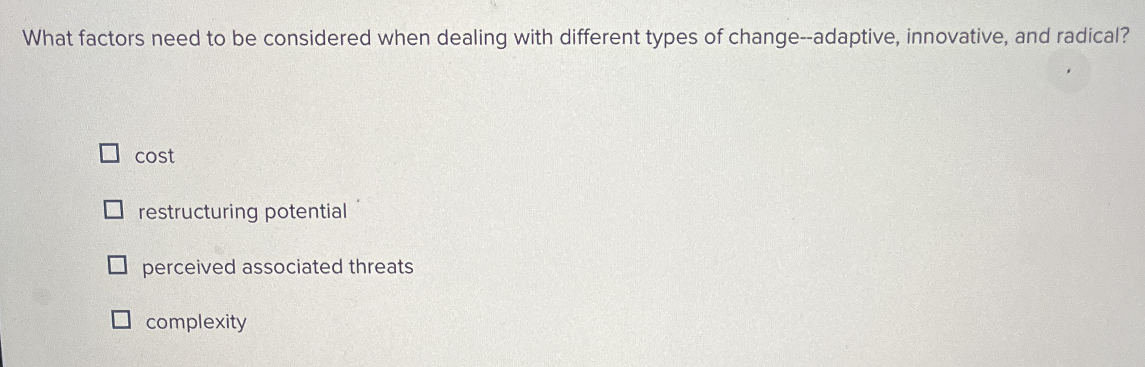 Solved What factors need to be considered when dealing with | Chegg.com