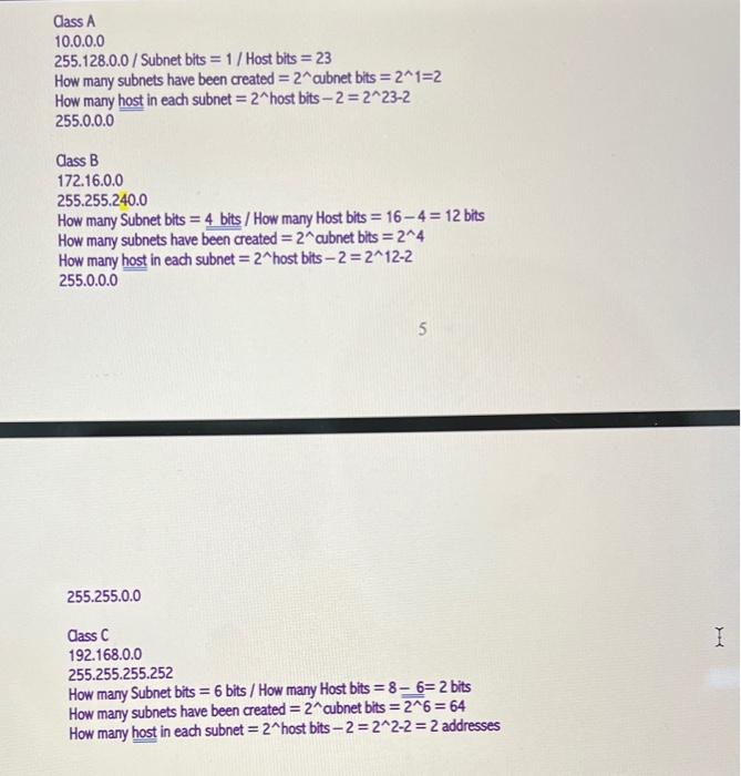 Solved 255.255.255.128(/25) Since 128 is 10000000 in binary, | Chegg.com