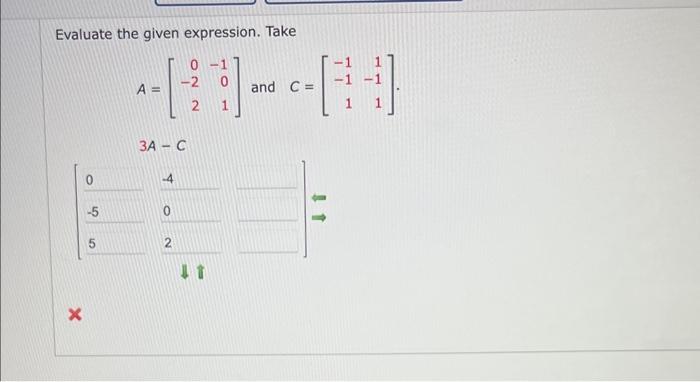 Solved Evaluate the given expression. Take | Chegg.com