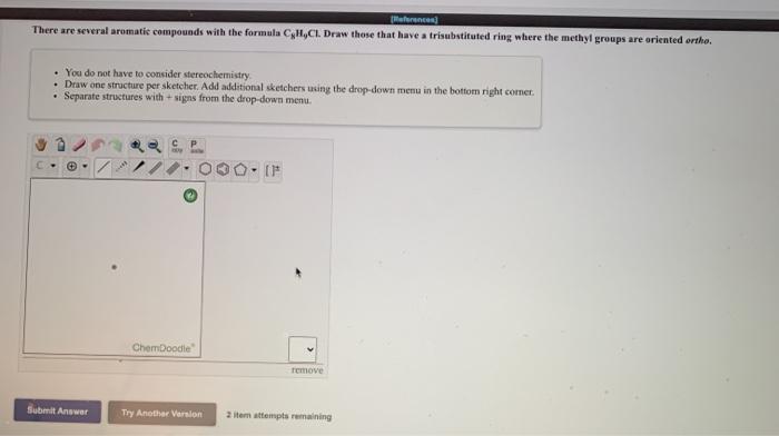 Solved Herences) There are several aromatic compounds with | Chegg.com