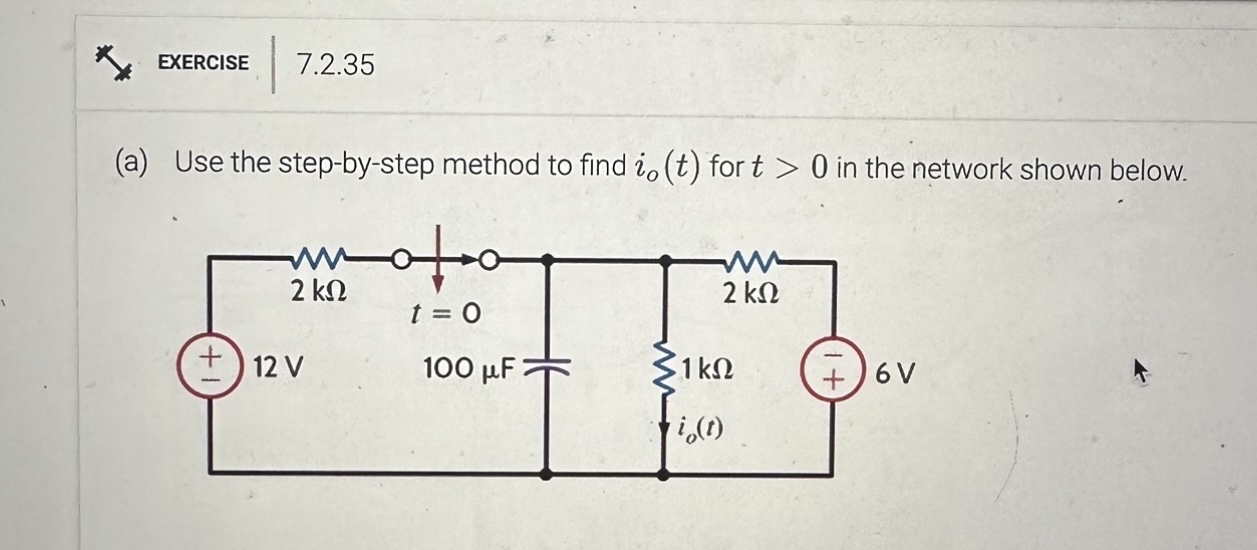 Solved EXERCISE7.2 .35(a) ﻿Use the step-by-step method to | Chegg.com