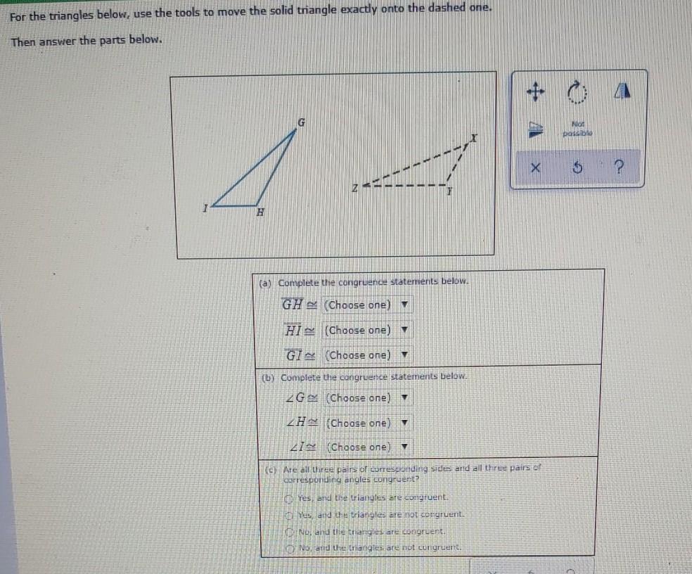 Solved For each part below, use the figure to fill in the | Chegg.com