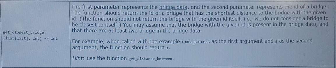 Solved ID INDEX =0 NAME_INDEX =1 HIGHWAY INDEX =2 LAT INDEX | Chegg.com
