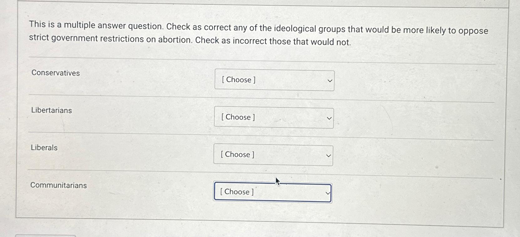 Solved This is a multiple answer question. Check as correct | Chegg.com