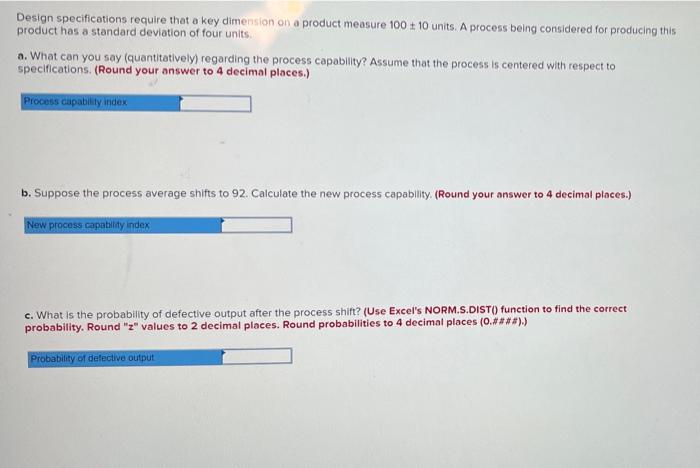 Solved Design specifications require that a key dimension on | Chegg.com