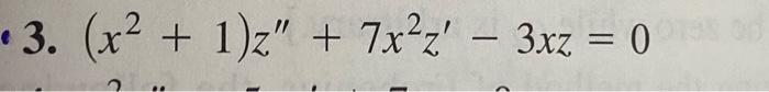 Solved In Problems 1-10, classify each singular point (real | Chegg.com
