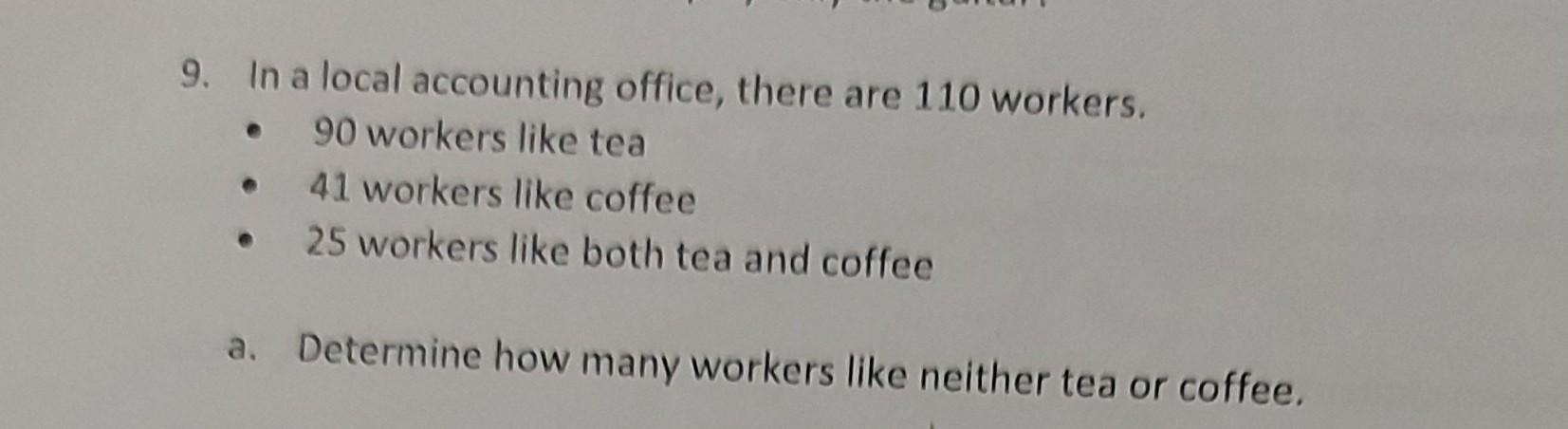 Solved show full work using ven diagram and how the | Chegg.com