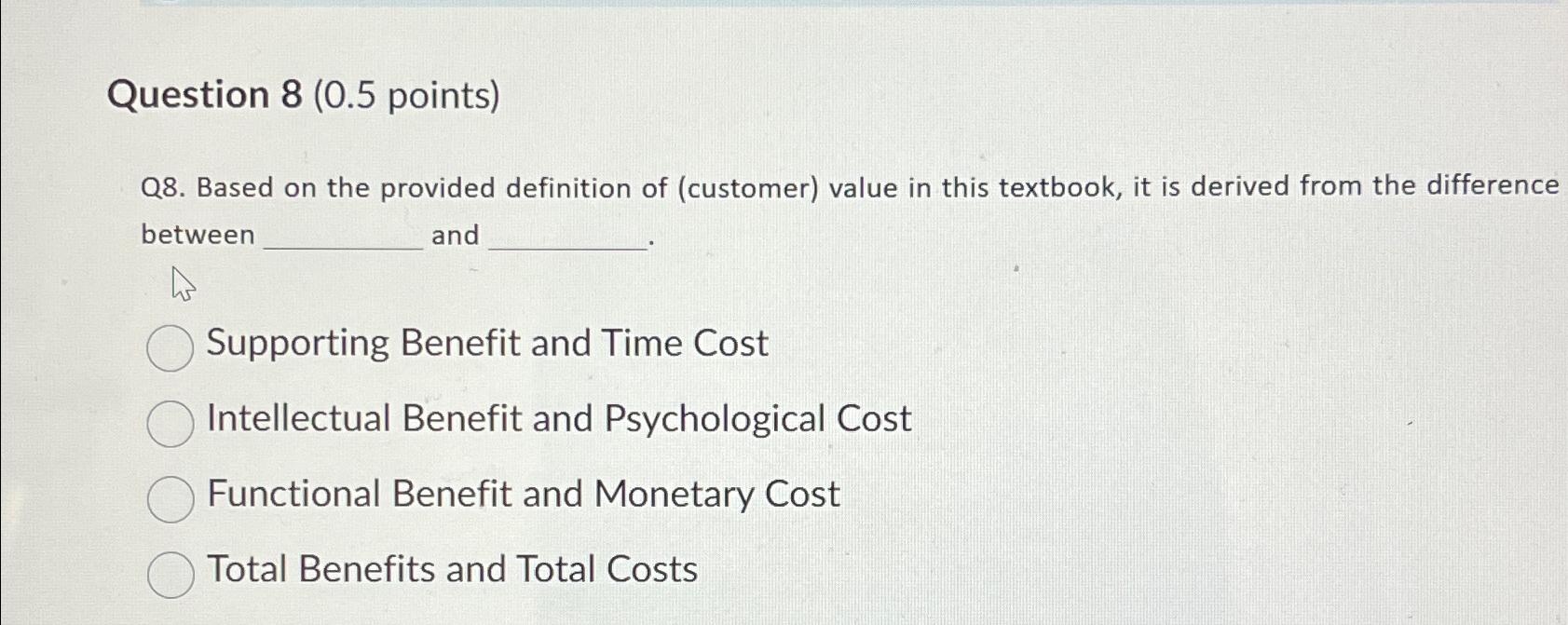Solved Question 8 ( 0.5 points)Q8. Based on the provided | Chegg.com Solved Question 8 ( 0.5 points)Q8. Based on the provided | Chegg.com
