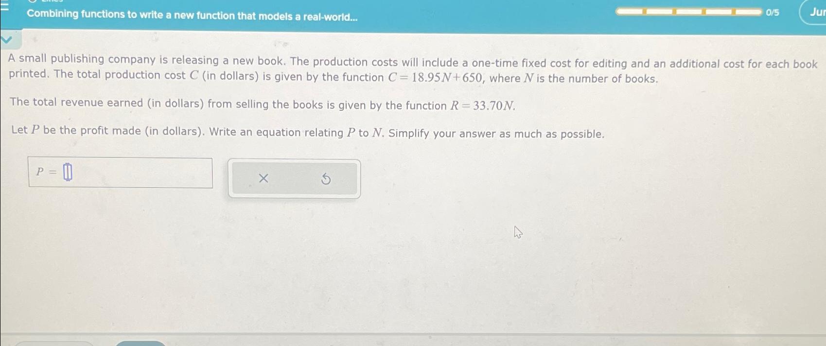 Solved Combining Functions To Write A New Function That 3402