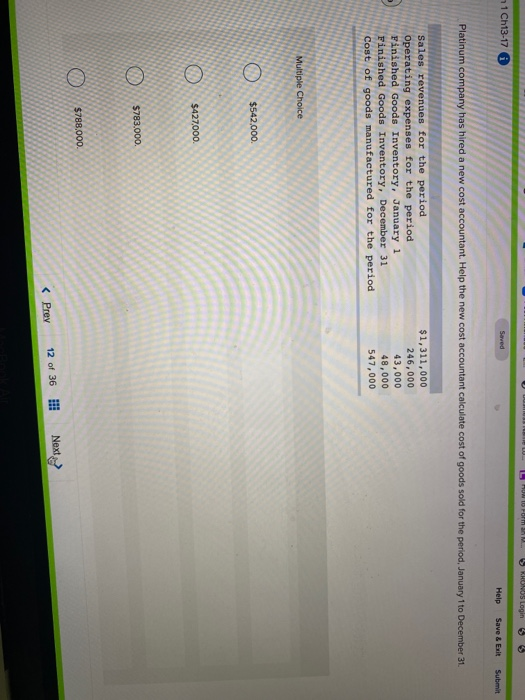 Solved LW 6 Form 5 KRONOS Login 1 Ch13-17 Seved Help Save & | Chegg.com