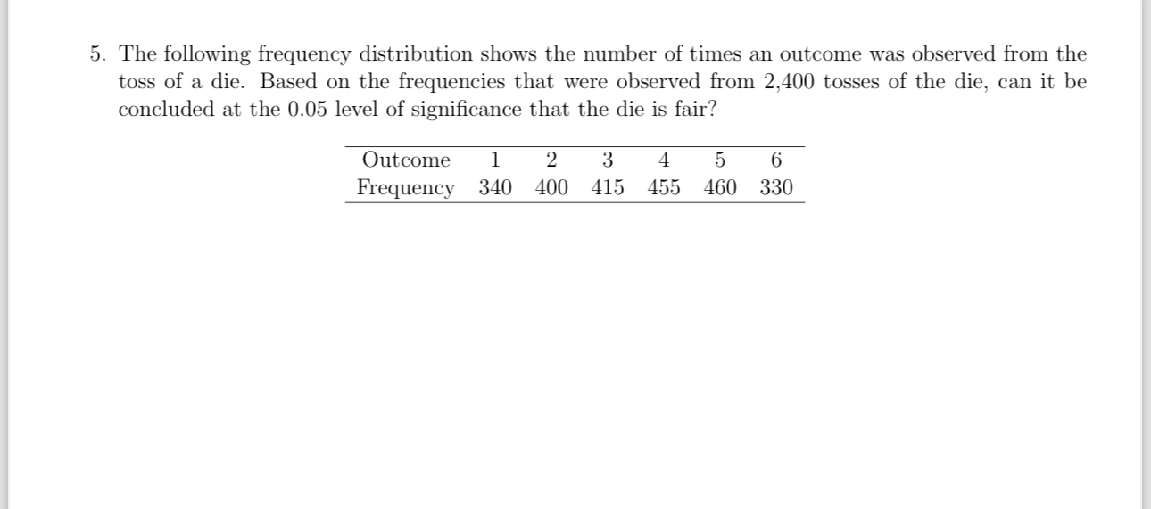 Solved The following frequency distribution shows the number | Chegg.com