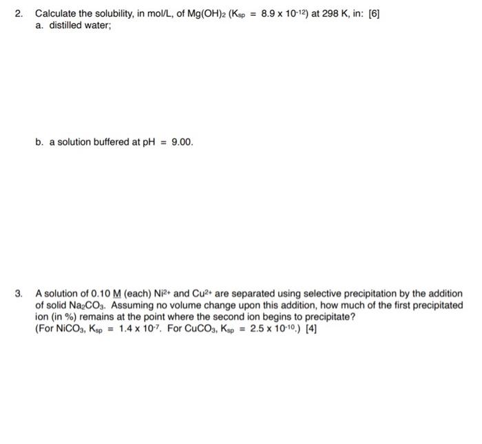 Solved 1. Multiple Choice: Circle the correct numerical | Chegg.com