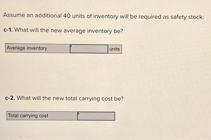 Solved Problem 7-15 Economic ordering quantity with safety | Chegg.com Solved Problem 7-15 Economic ordering quantity with safety | Chegg.com