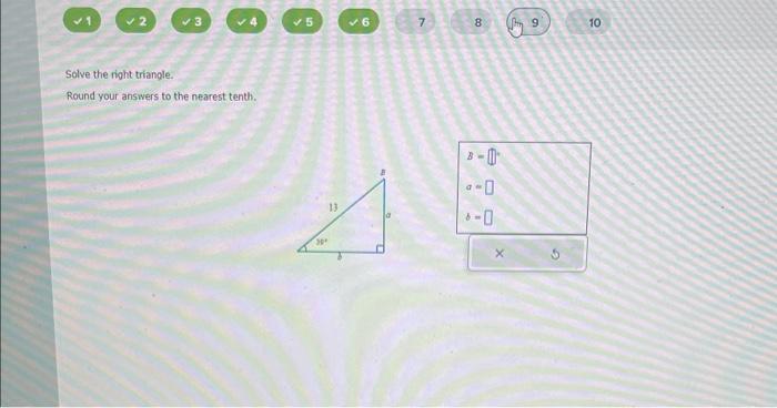 Solved The three right triangles below are similar. The | Chegg.com