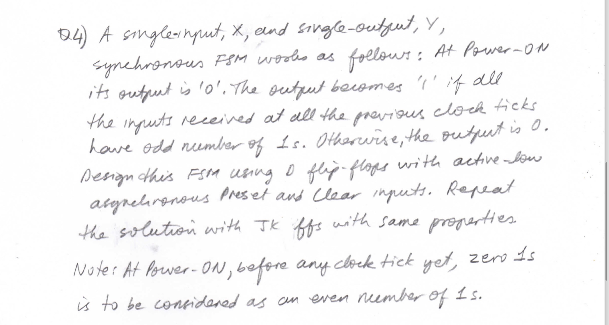 Q4) ﻿A single-input, x, ﻿and single-outfut, Y, | Chegg.com