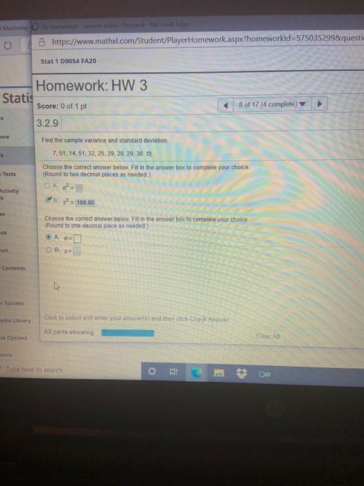 Solved https://www.mathxl.com/Student/Player | Chegg.com