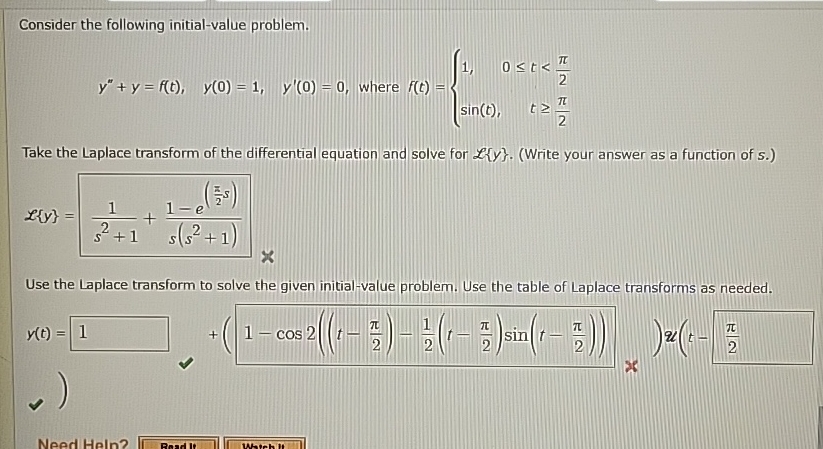 Solved Consider the following initial-value | Chegg.com