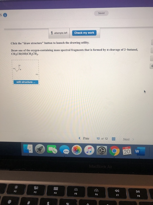Solved Saved s 1 attempts lett Check my work Click the "draw | Chegg.com