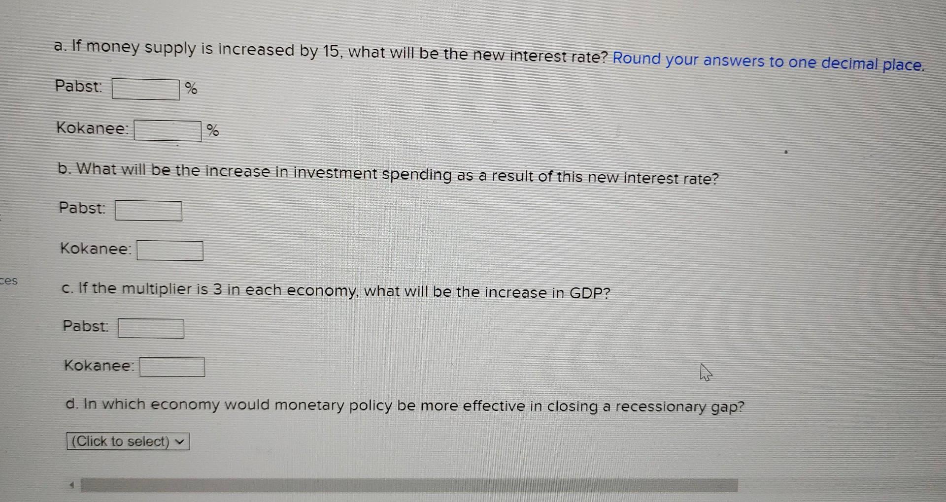 Solved The graph below illustrates the money demand and | Chegg.com