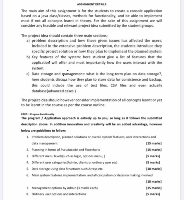 Solved ASSIGNMENT DETAILS The main aim of this assignment is | Chegg.com