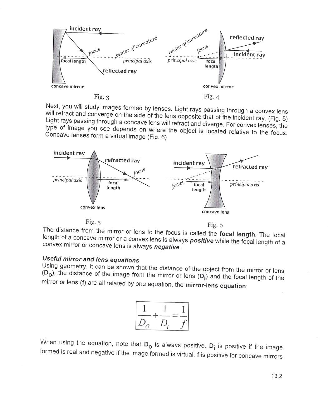 Solved Part 1: Images formed by Concave Mirrors and Convex | Chegg.com