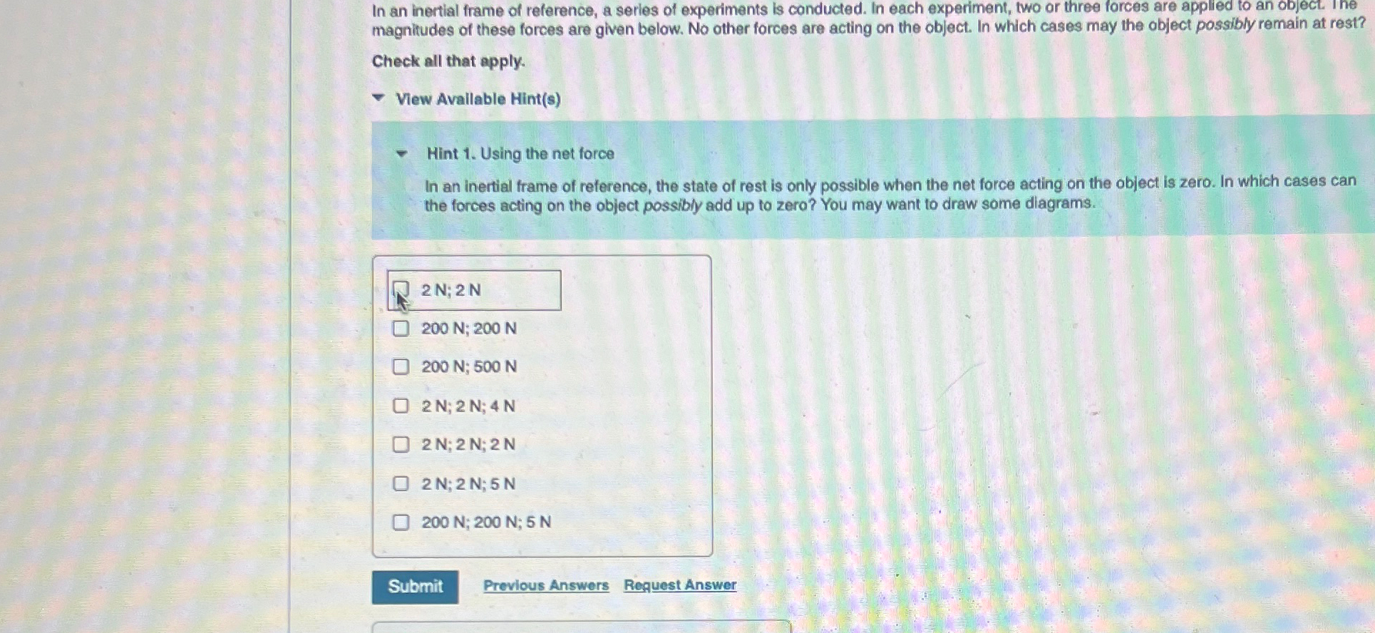 Solved In an inertial frame of reference, a series of | Chegg.com