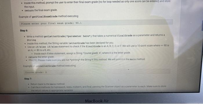 5. 19 Programming Lab 2: Grade Calculator With | Chegg.com