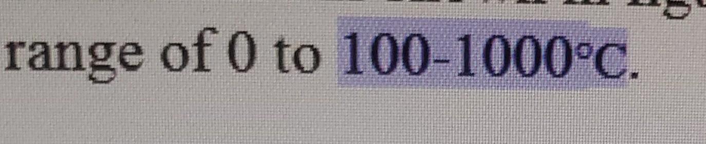 Problem - For measuring temperature, we are using a | Chegg.com