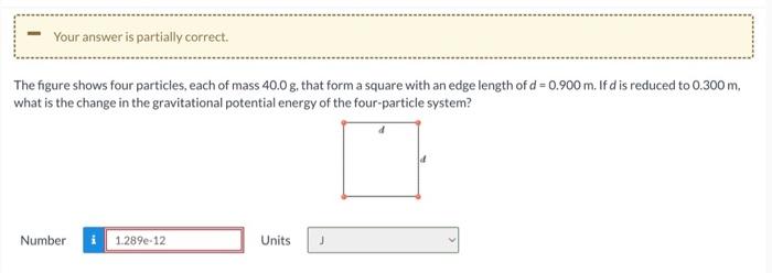 Solved The figure shows four particles, each of mass 40.0 g, | Chegg.com