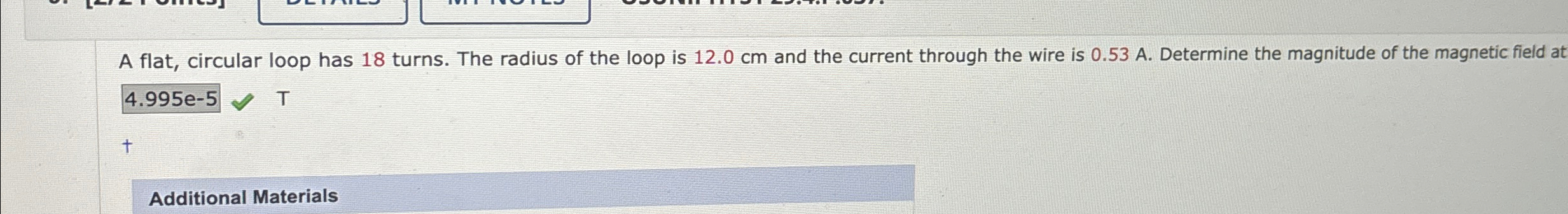 Solved A flat, circular loop has 18 ﻿turns. The radius of | Chegg.com