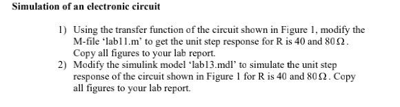 Solved Simulation in Simulink The behaviours of the system | Chegg.com