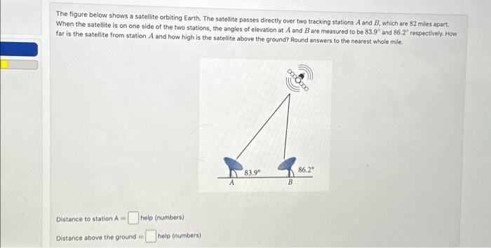 Solved The figure below shows a satellite orbiting Earth. | Chegg.com