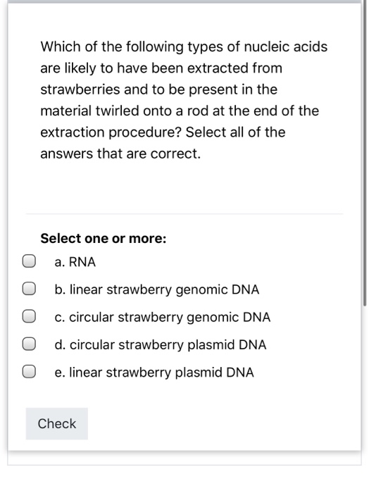 Solved Which reagent in the alkaline lysis mini-prep | Chegg.com