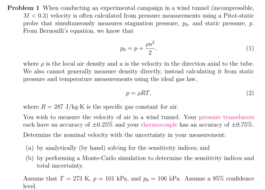 Solved Problem 1 ﻿When conducting an experimental campaign | Chegg.com