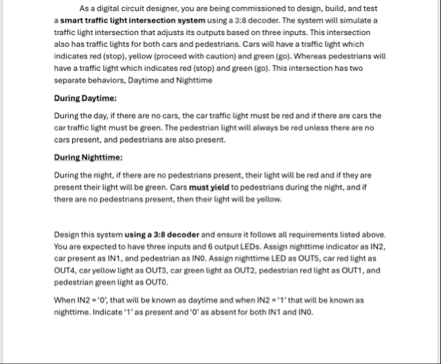 Solved As a digital circuit designer, you are being | Chegg.com