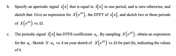Solved Relation between DTFS of periodic signal and DTFT of | Chegg.com