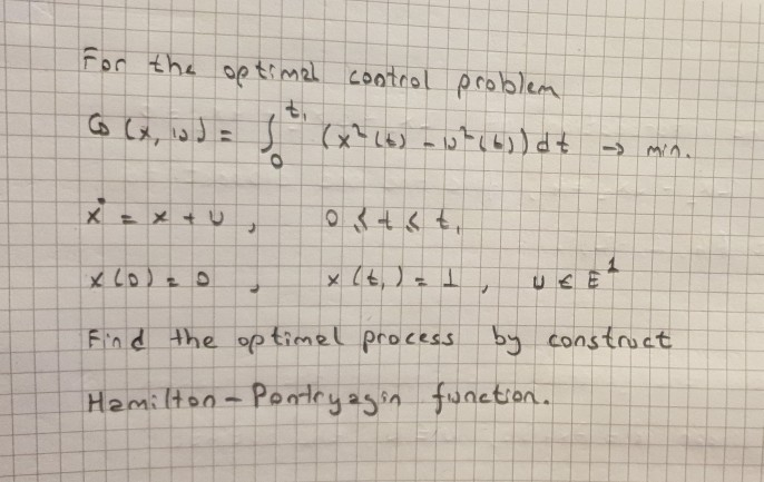 Write the optimality condition for the maximum, f(x), | Chegg.com