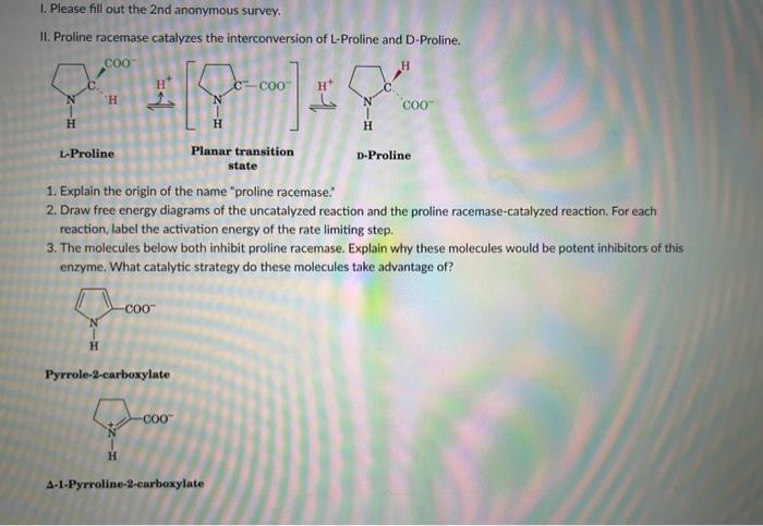 Solved 1. Please fill out the 2 nd anonymous survey. II. | Chegg.com