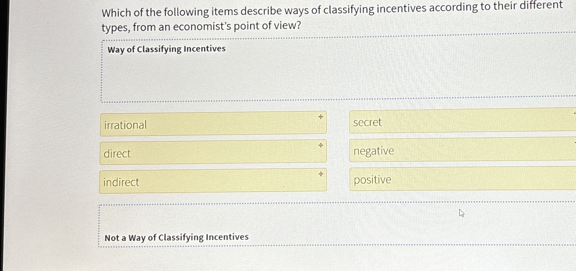 Solved Which of the following items describe ways of | Chegg.com